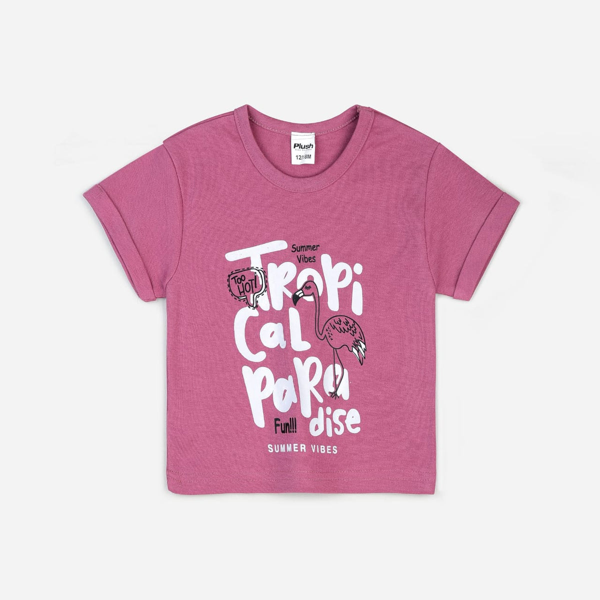 Plush-Premium Basics Casual Wear P/J Set Pink – Nifty.pk