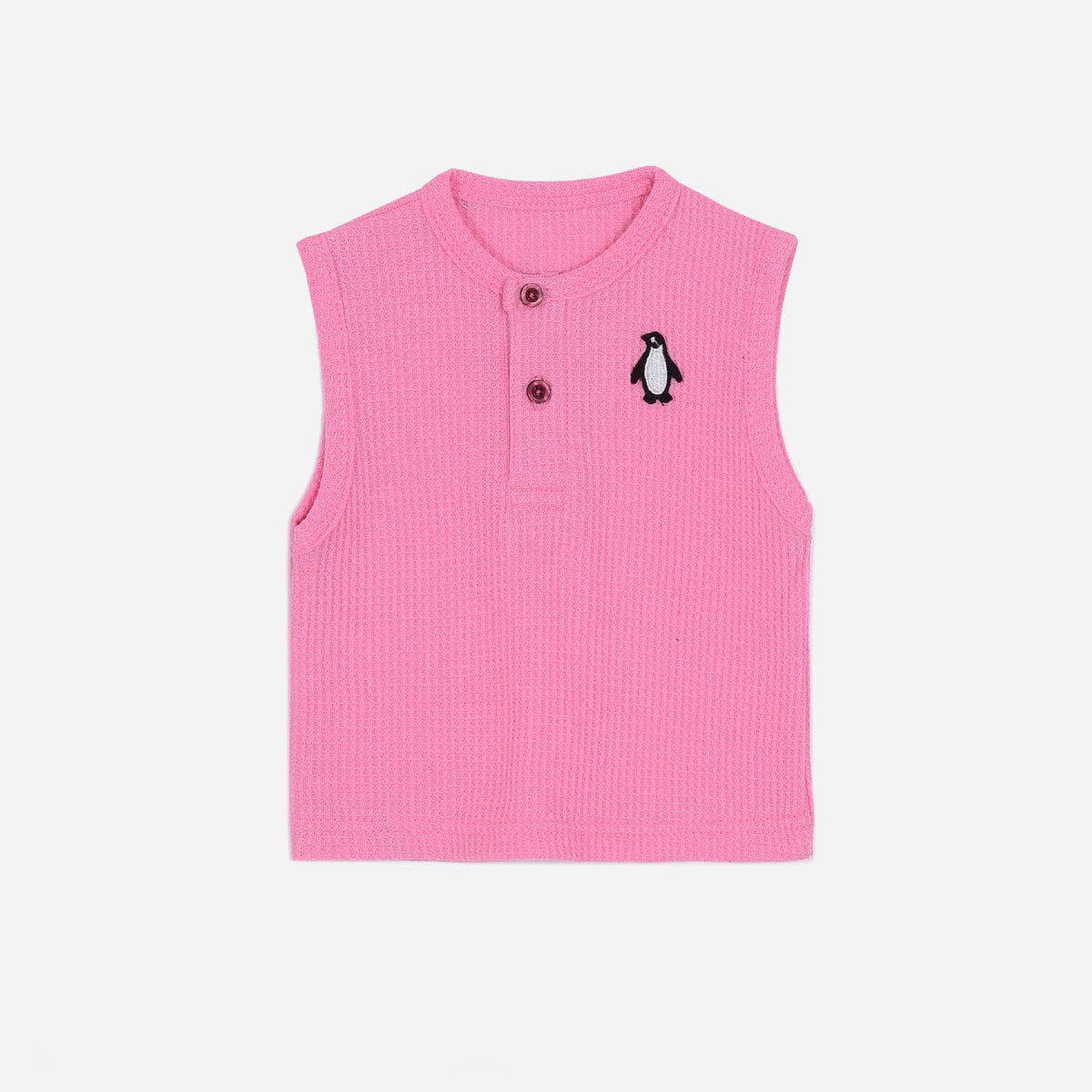 Plush-Waffle Textured Sandos-Pink – Nifty.pk