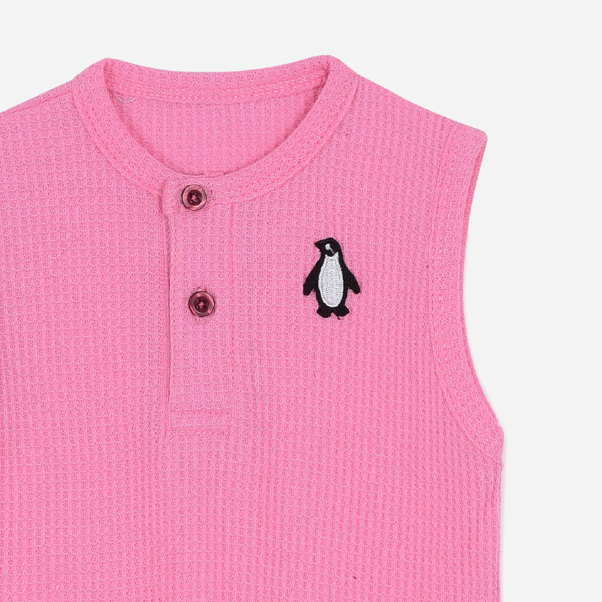 Plush-Waffle Textured Sandos-Pink – Nifty.pk