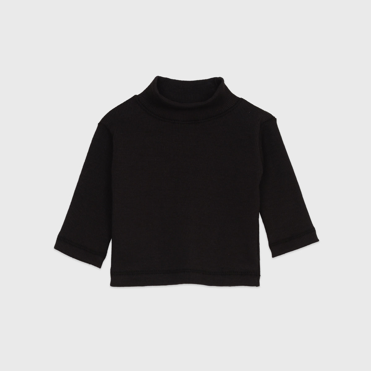 Plush-High Neck Style Ribbed knit Sweat Set - Charcoal – Nifty.pk