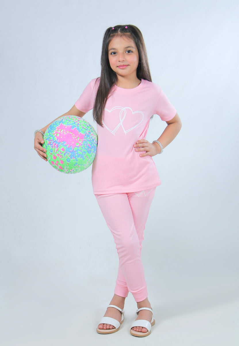 Plush-Nifty Basics Premium - Hearts Pink – Nifty.pk