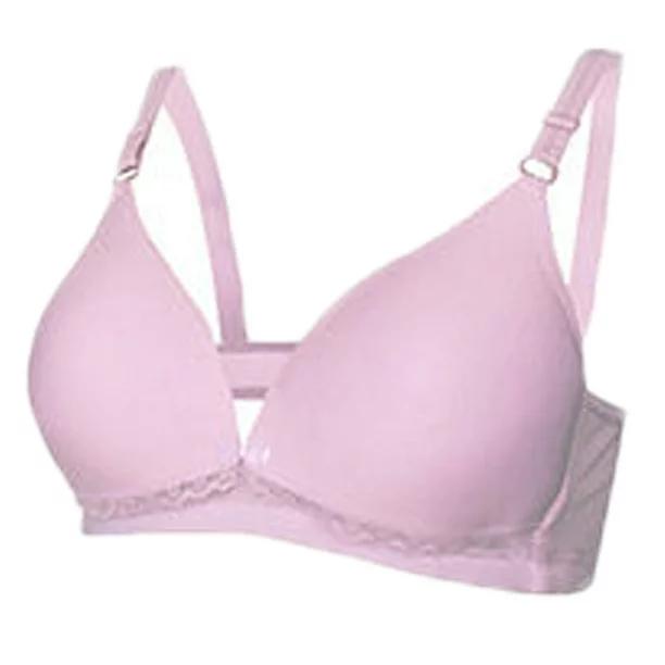 PatPat Elegant Lace Decor Nursing Bra-Pink – Nifty.pk